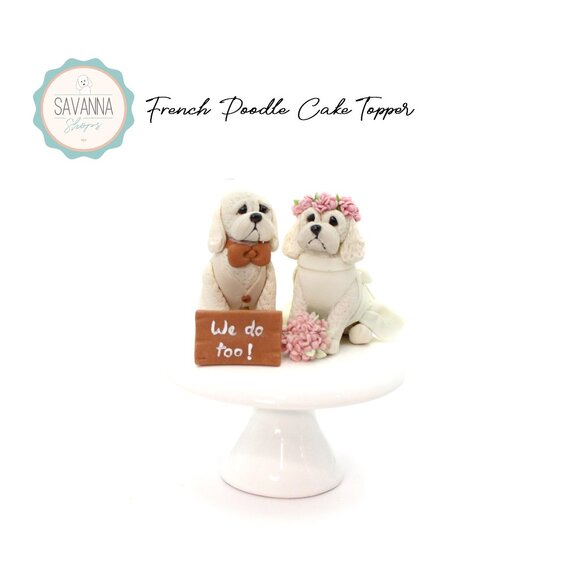 Handmade | Party Supplies | Dog Cake Topper Poodle Cockapoo Cake Topper ...